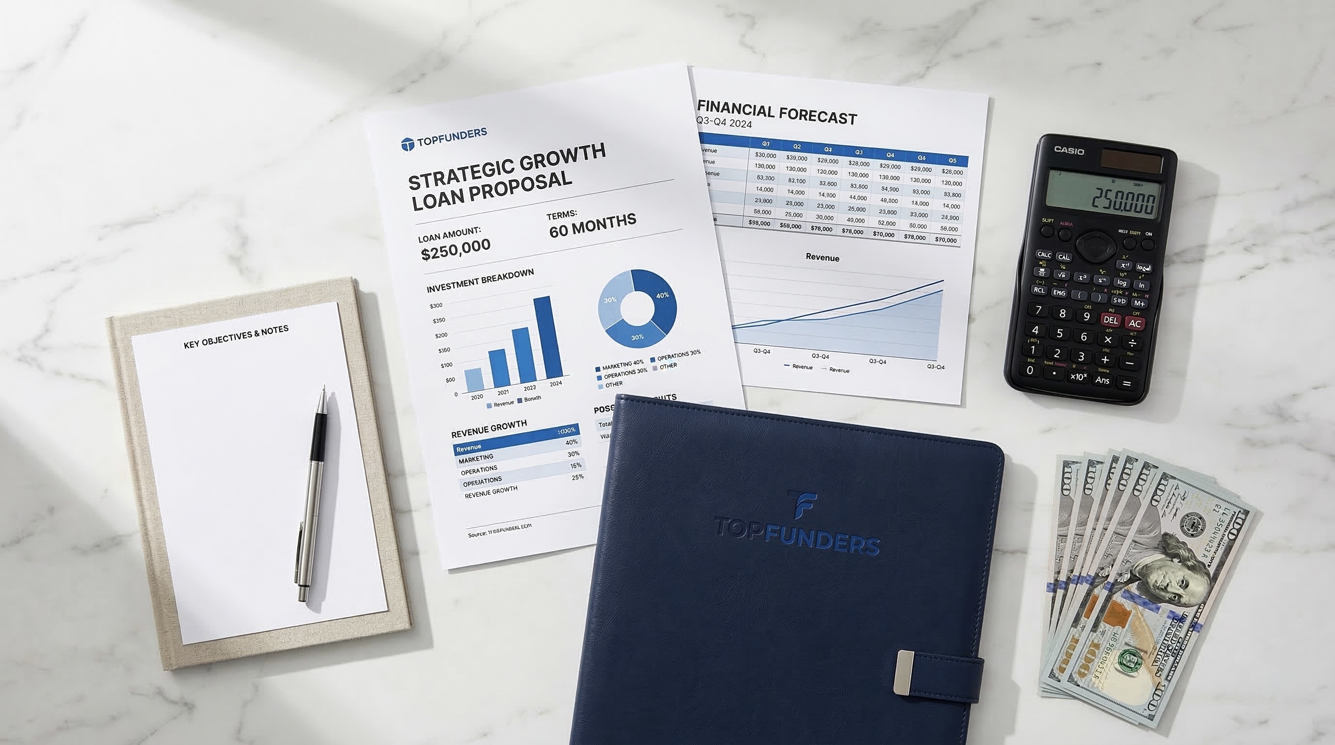 How Much Can You Borrow for a Small Business Loan? | TopFunders.ai